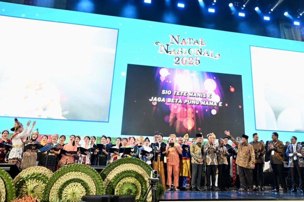 Hadir di Natal Nasional 2025, Presiden Prabowo Tekankan Kasih dan ...